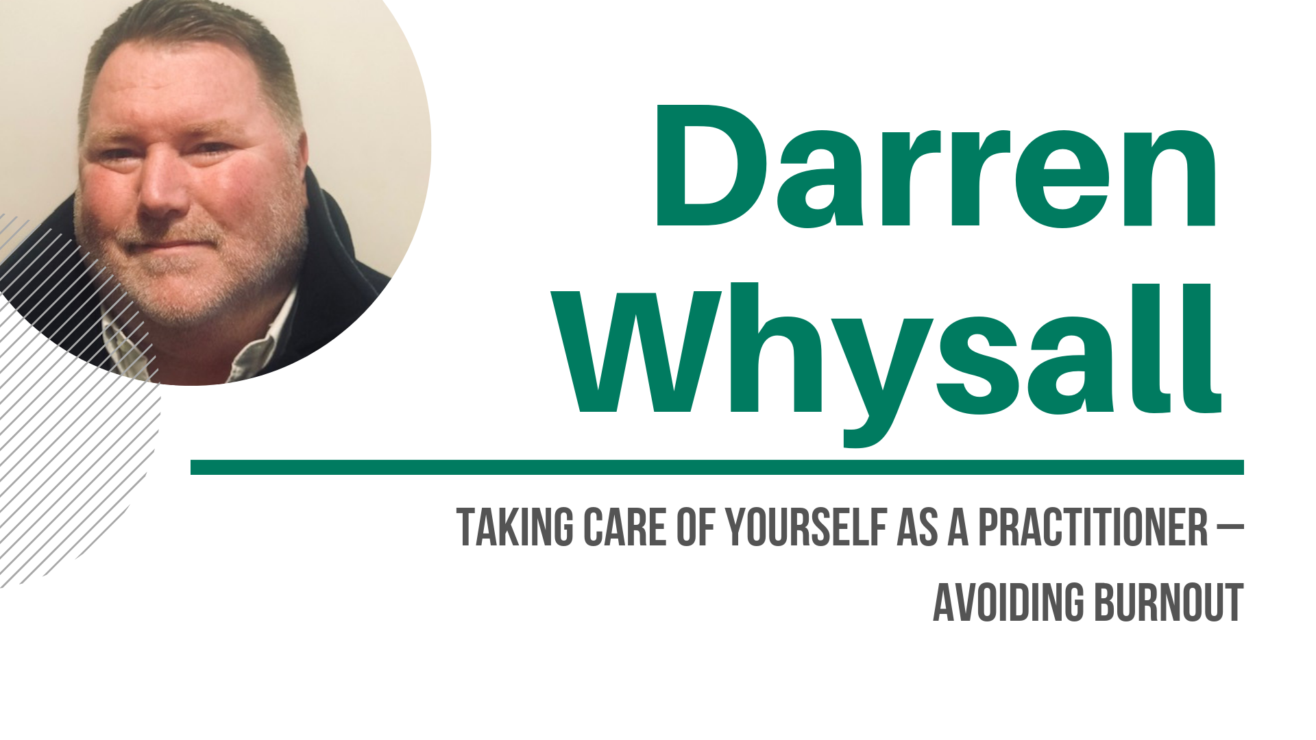 Introducing Darren Whysall - AQR International